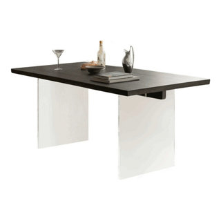 Oak Solid Wood Suspended Dining Table - Contemporary - Dining Tables ...