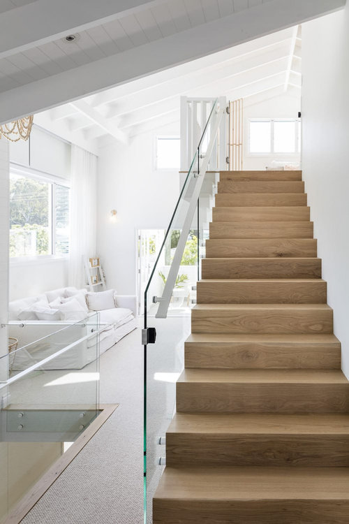 Stair & Void Design - Glass & Timber | Houzz AU