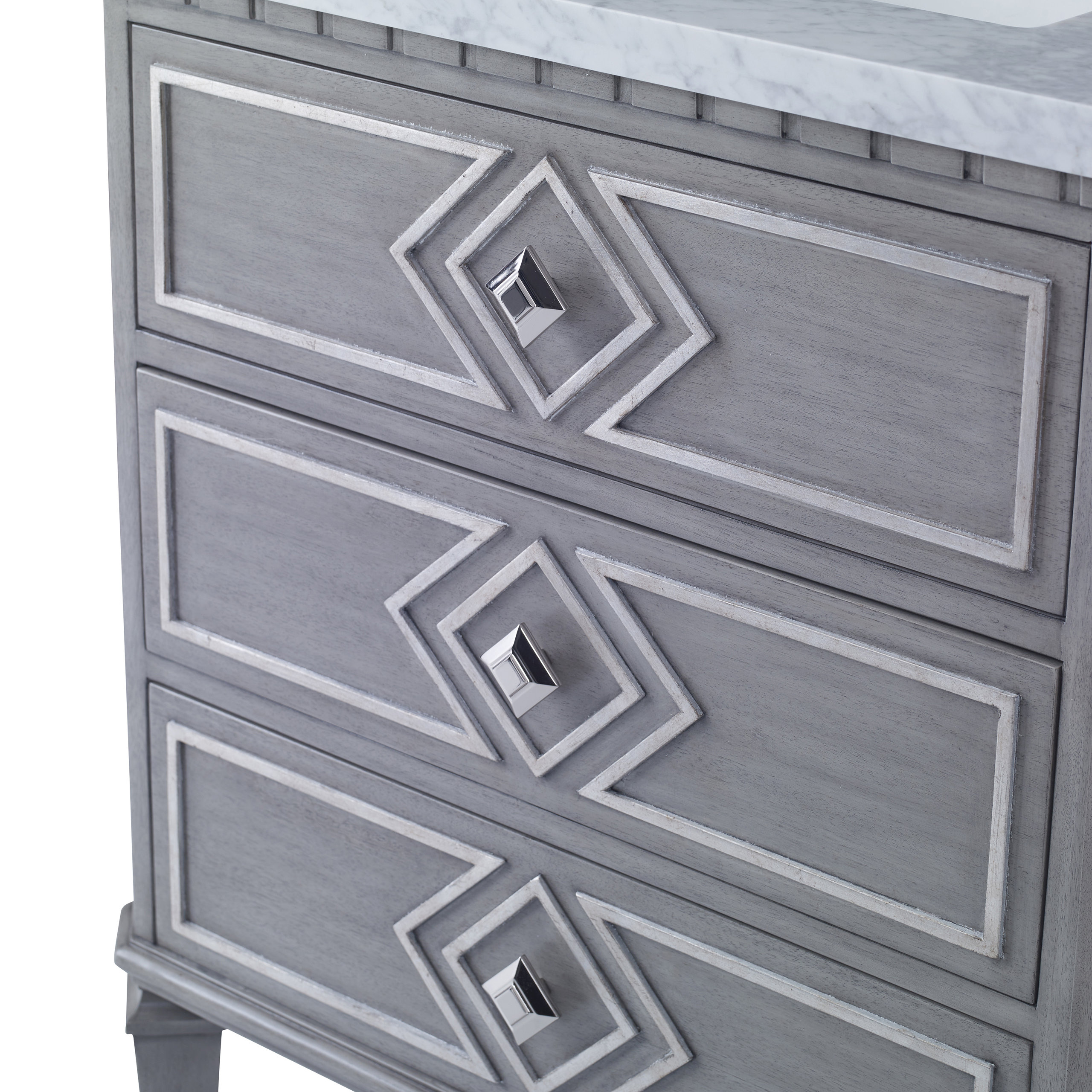 Ambella Home Collection Diamond Sink Chest - Traditional - Bathroom ...