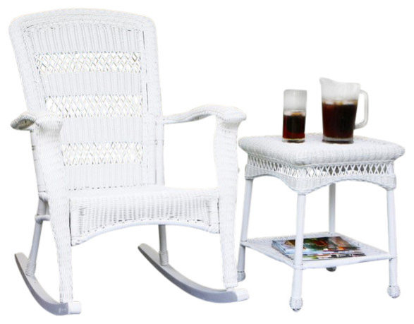 Portside Plantation Rocker - Beach Style - Rocking Chairs - by Tortuga ...