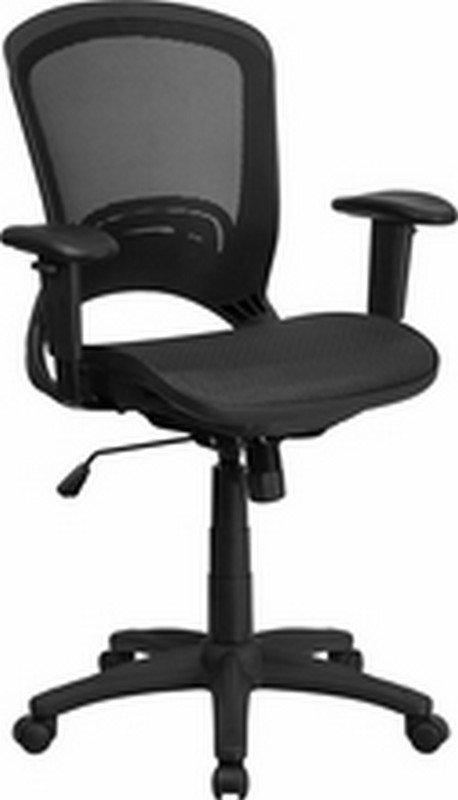 Black Mesh Chair Hl-0007-Gg - Contemporary - Office Chairs - by ...