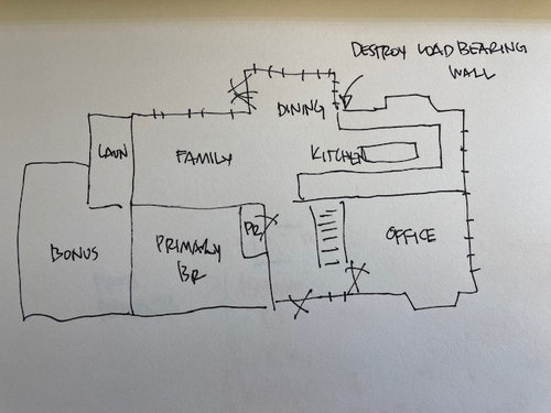How to reconfigure a floor plan