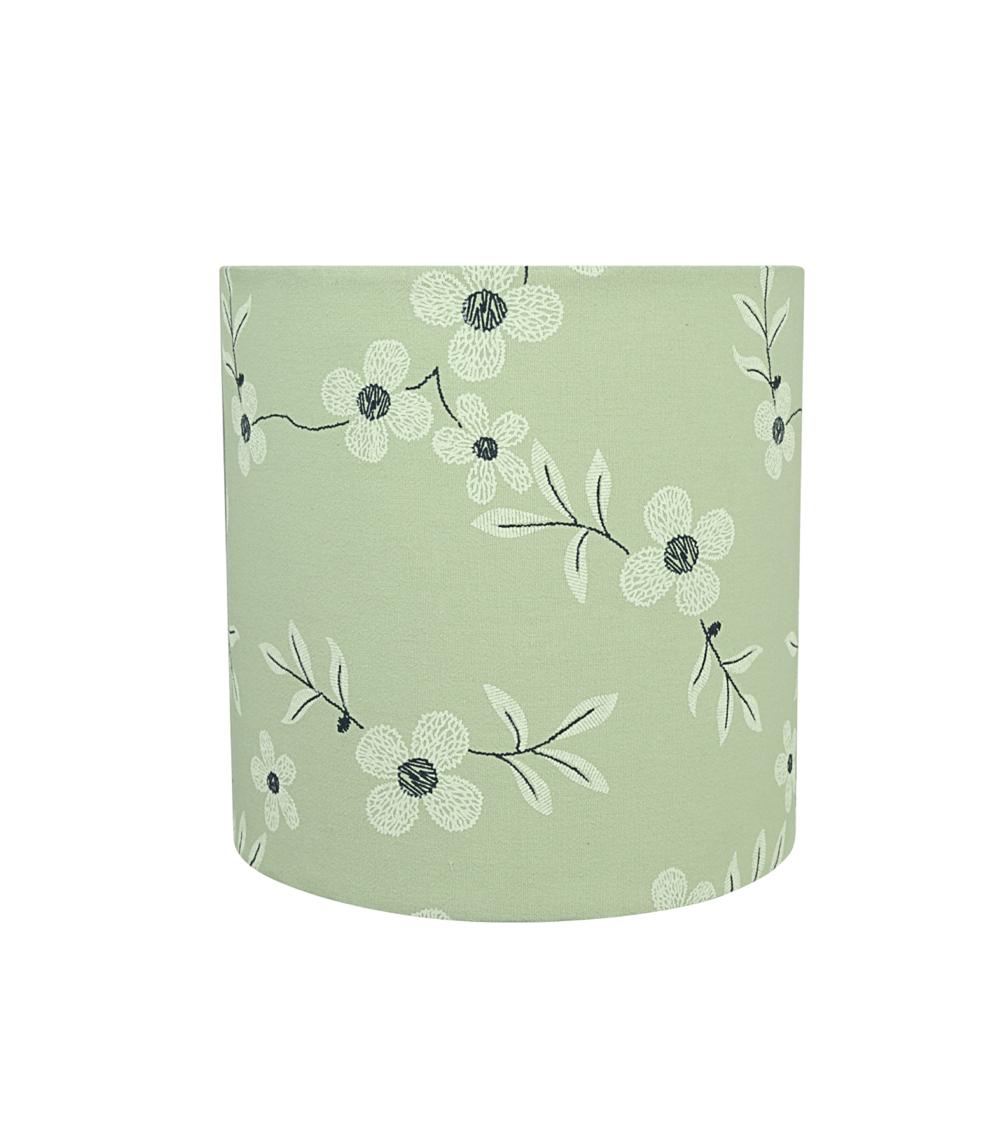 Aspen Creative 31235 Drum/Cylinder Spider Lamp Shade, Light Green, 8"x8 ...