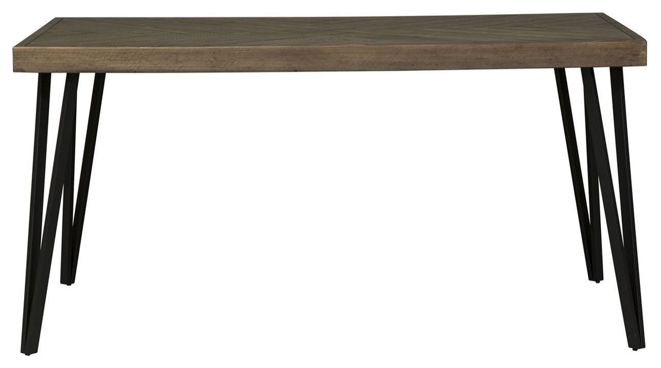 Liberty Furniture Horizons Rectangular Leg Dining Table in Caramel ...