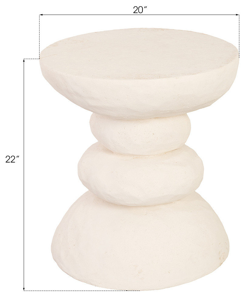 Boulder Side Table - Transitional - Side Tables And End Tables - by ...