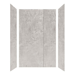 Transolid TWK604896-T Titan 96"H x 60"W x 48"D Textured Concrete ...
