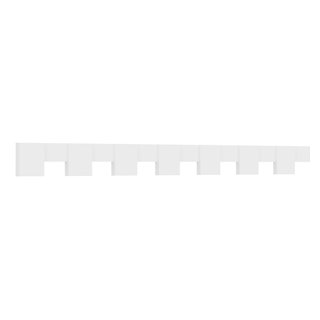 Monroe Architectural Grade PVC Dentil Block Trim, 6"H x 1"P x 84"L ...