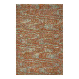 Kaleen Textura Collection Dark Paprika Runner 2'6"x8' - Contemporary ...