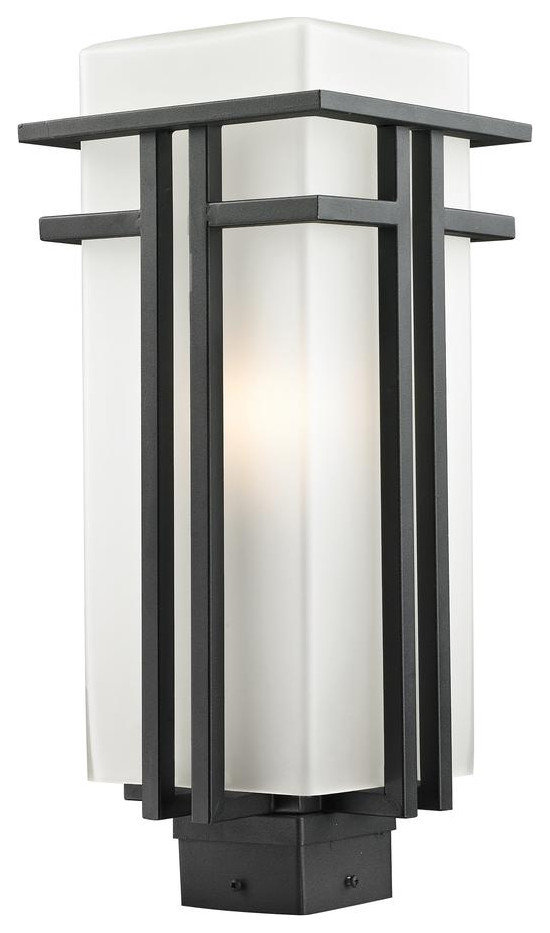 Outdoor Post Light, Black - Contemporary - Path Lights - by Bison ...