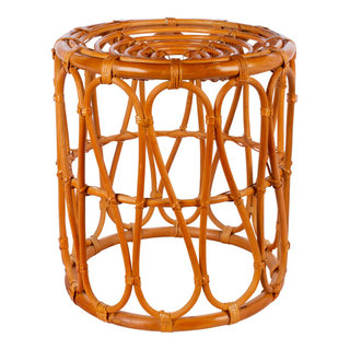 Surya Odyssey OSY-002 End Table, Brown - Tropical - Side Tables And End ...