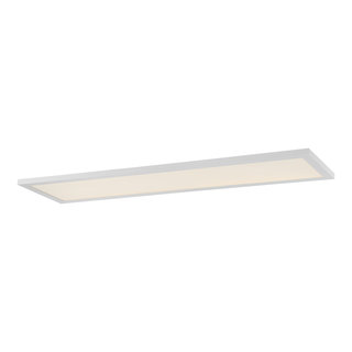 ModPLUS 48" Flush Mount, Dimmable, White, Acrylic Lens, Dedicated LED ...