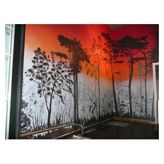 Murals - San Francisco - by Kiss Painting | Houzz UK