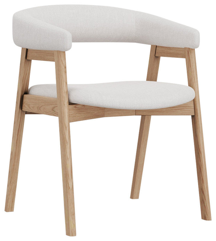 Cove Chairs, Natural, Set of 2 - Midcentury - Dining Chairs - by ...
