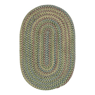 Colonial Mills Worley Oval Braided Rug, 11X14 - Contemporary - Area ...