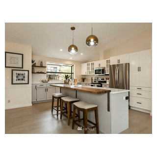 Remodel on a Budget - Eclectic - Kitchen - Seattle - by Shoshi Designs ...