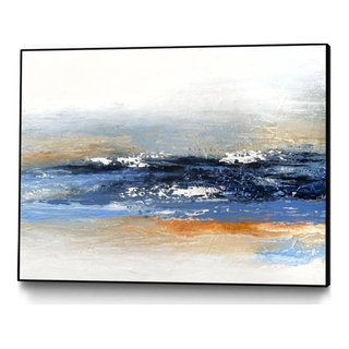 Giant Art Canvas 24x18 Into The Forest Framed in Multi-Color ...