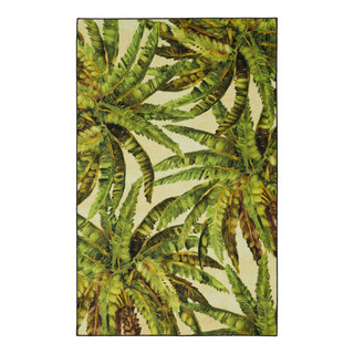 Mohawk Home Verde Palm Green 5' x 8' Area Rug, 8' x 10' - Tropical ...