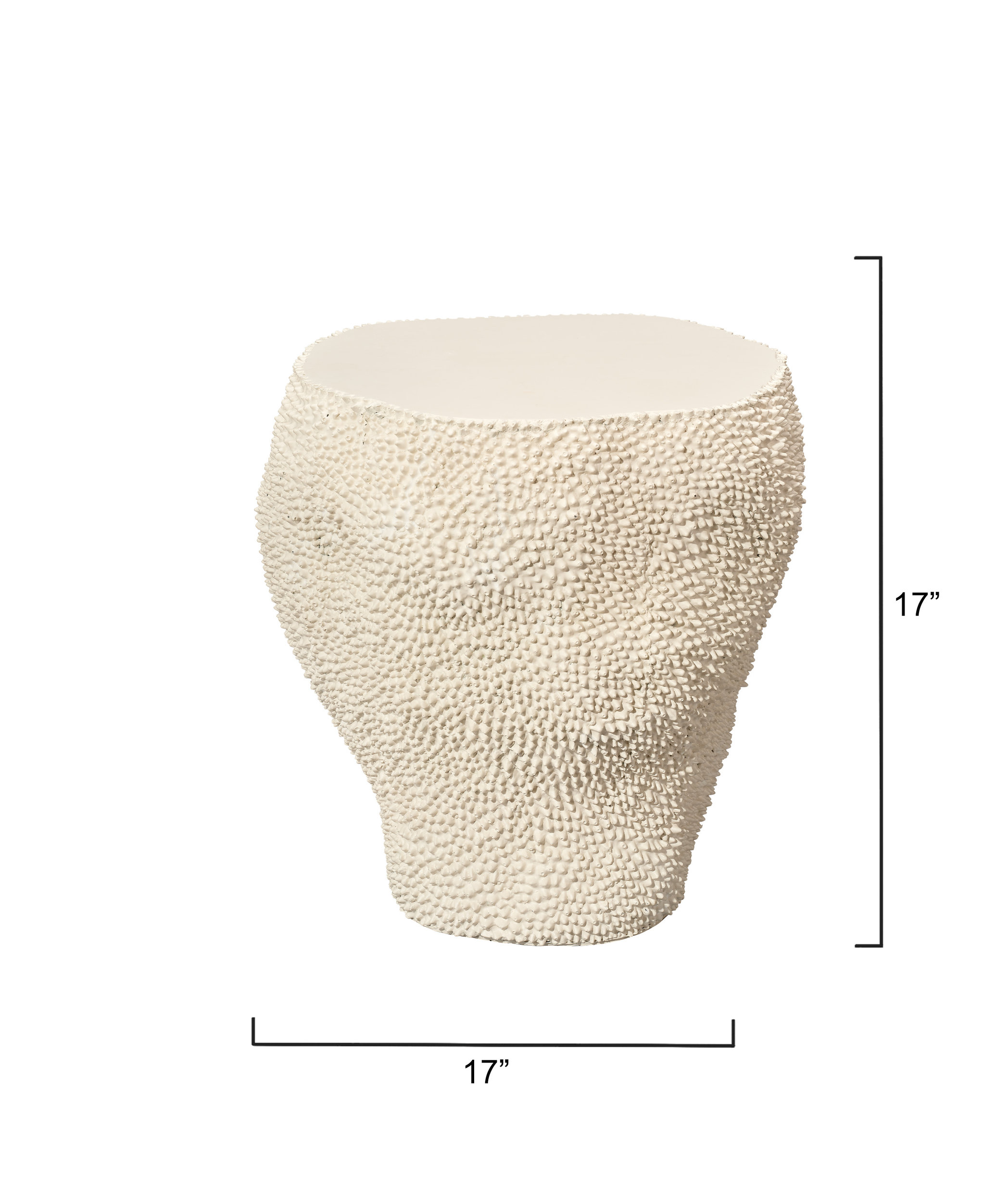 Uni Fiber Glass Side Table, Small - Contemporary - Outdoor Side Tables ...