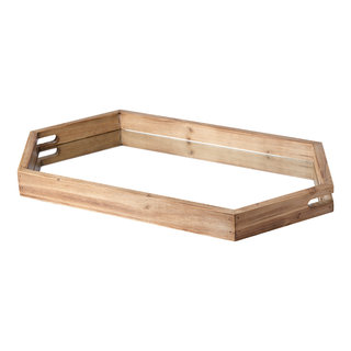Decorative Miror Tray, Durden - Transitional - Serving Trays - by ...