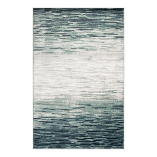 Aurora Strata Indoor Rug, 5'3"x7'6" - Contemporary - Area Rugs - by ...