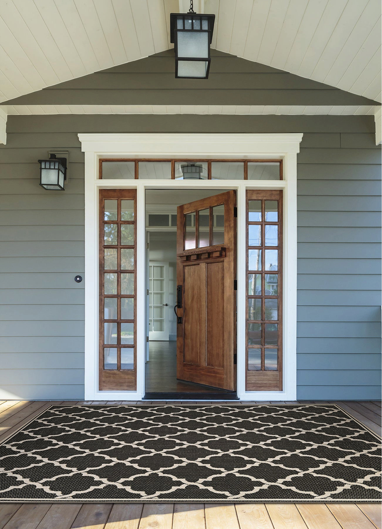 Couristan 78811057510092T 5'10"x9'2" Ocean Port Transitional Area Rug ...