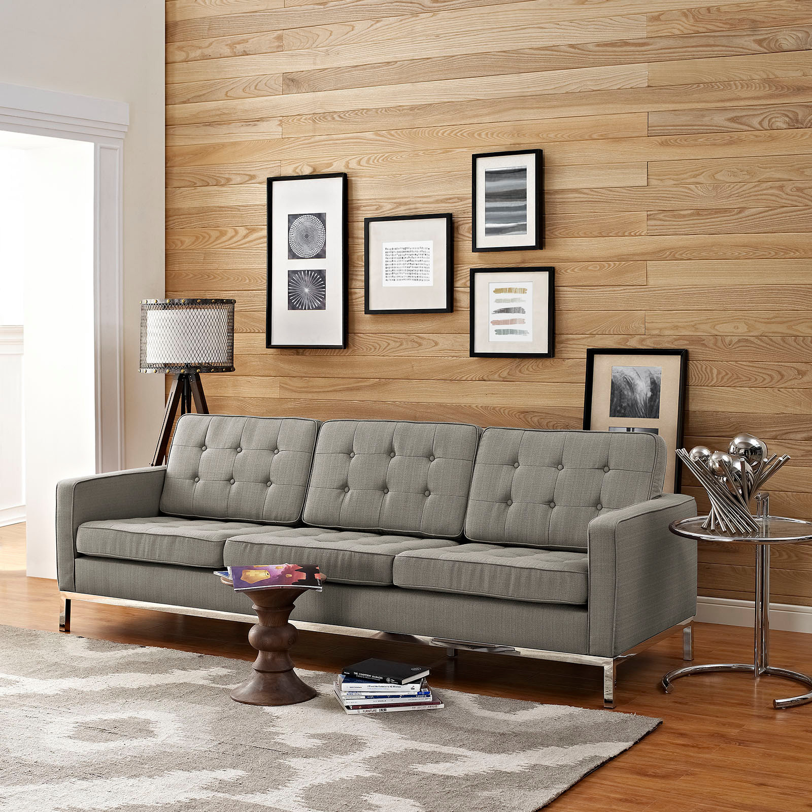 MODWAY Loft Upholstered Fabric Sofa - Contemporary - Sofas - by Modern ...