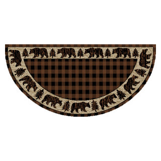 American Destination Trailing Ege Lodge Accent Rug, 2'x3'8" Wedge ...