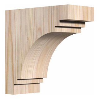 Pescadero Corbel, 8"Dx8"H - Transitional - Corbels - by Ekena Millwork ...