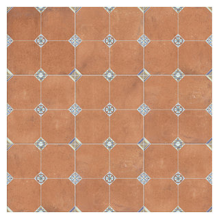 Manises Décor Cuero Porcelain Floor and Wall Tile - Traditional - Wall ...