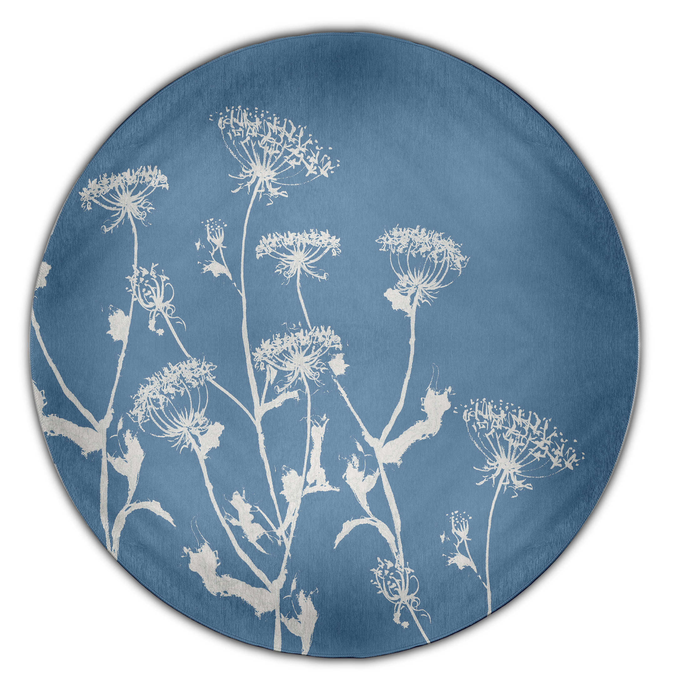 Breezy Wildflower Rug, 5' Round - Contemporary - Area Rugs - by E by ...