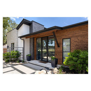 Organic Modern Front Door - Modern - Exterior - Austin - by Kelley ...