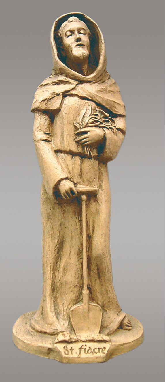St. Fiacre - Contemporary - Garden Statues And Yard Art - by Orlandi ...