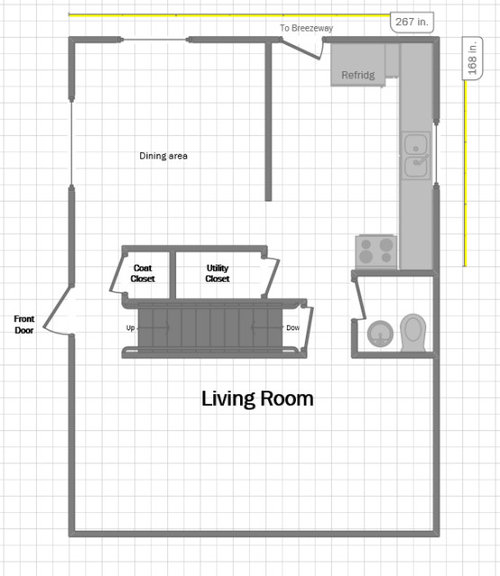 Kitchen/dining room design