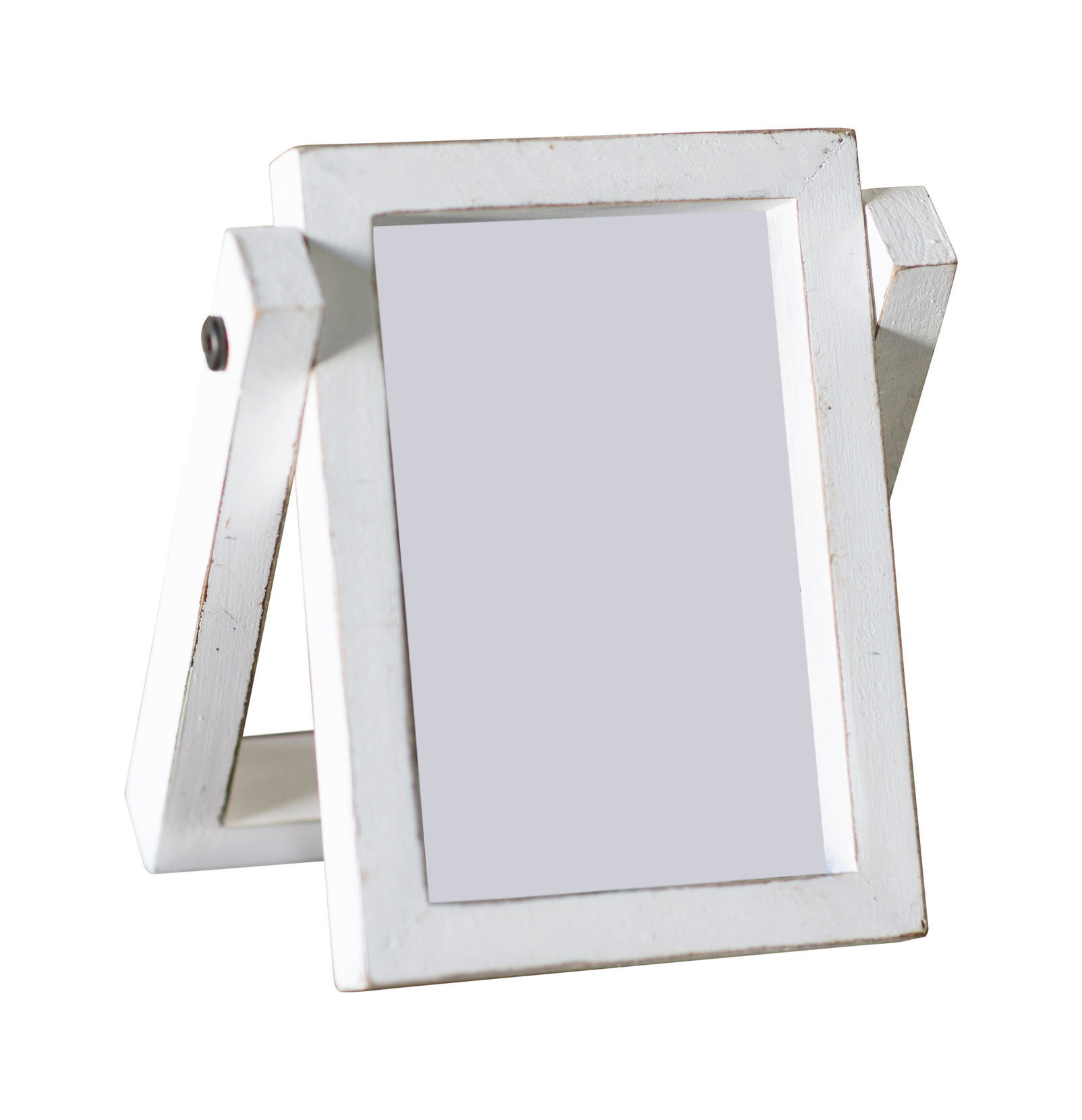 Wood Photo Frame 4X6, White, 6", 6 - Farmhouse - Picture Frames - by ...