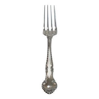 Gorham Sterling Silver English Gadroon Place Fork - Traditional - Forks ...