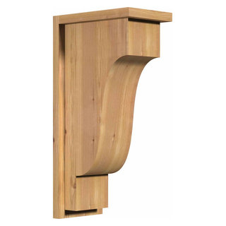 Newport Corbel w/Backplate, 12"Dx24"H - Transitional - Corbels - by ...