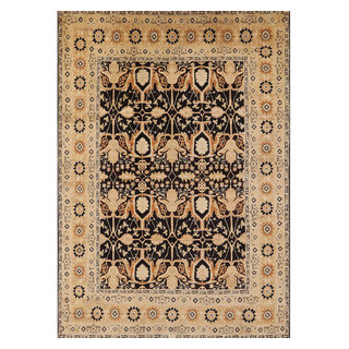 Ahgly Company Indoor Rectangle Mid-Century Modern Area Rugs, 5' x 7', 3 ...