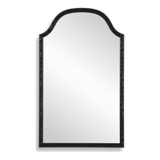 Contemporary Transitional 36" Arched Mirror - Transitional - Wall ...