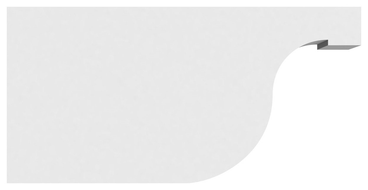 Standard Del Monte Architectural Grade PVC Rafter Tail, 4"Wx8"Hx16"L ...