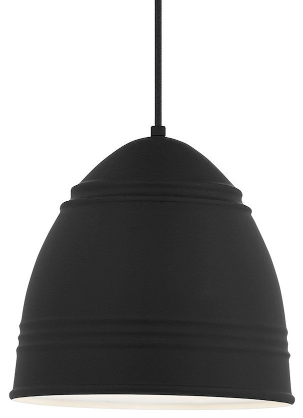 Tech Lighting Loft Pendant, Black, 700TDLOFBW - Industrial - Pendant ...