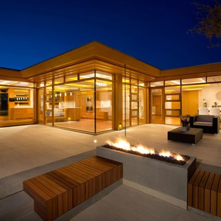 75 Beautiful One-Story Glass Exterior Home Pictures & Ideas | Houzz