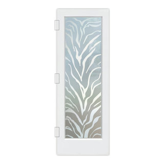 Interior Prehung Door or Interior Slab Door - Tiger Stripes - Primed ...