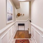 Bromi Design Lynch White and Red Flush Mount - Contemporary - Flush ...