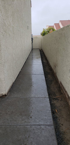 Decomposed granite installation