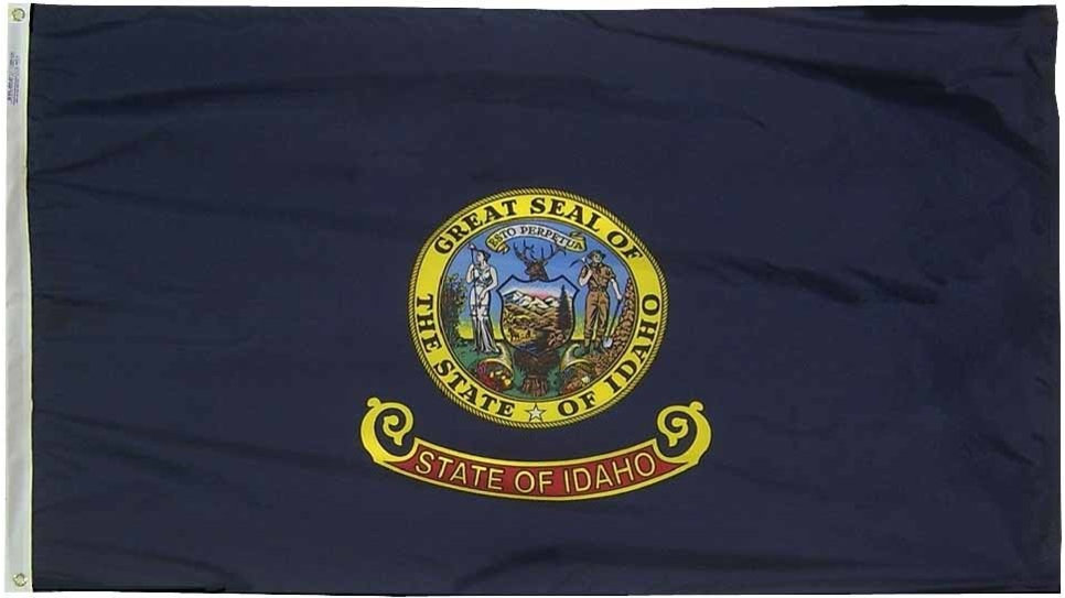 Idaho, 4'x6' Nylon Flag - Traditional - Flags And Flagpoles - by ...