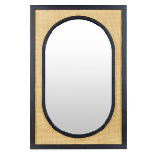 Sulawesi Wall Mirror, Black - Tropical - Wall Mirrors - by Lighting New ...