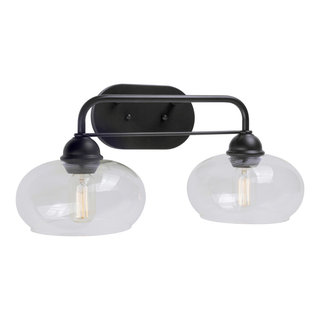 Forte Lighting 5732-02 Cameron 2 Light 21"W Bathroom Vanity Light ...