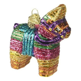 Old World Christmas Pinata Glass Blown Ornament - Modern - Decorative ...