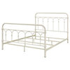 Bd00132Q, Queen Bed, White Finish, Citron - Traditional - Panel Beds ...