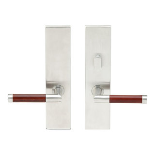 Cabernet Lever, Tubular Passage, Privacy Bolt, Left Hand, Satin ...